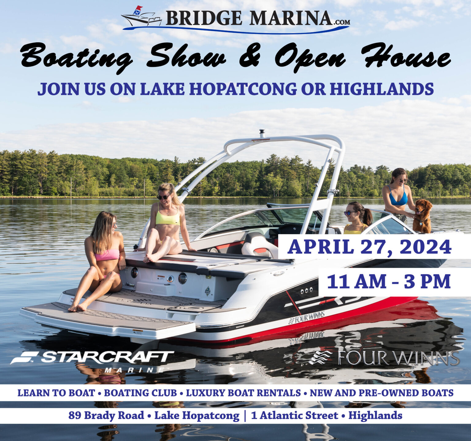 Spring Boating Show & Open House | Bridge Marina