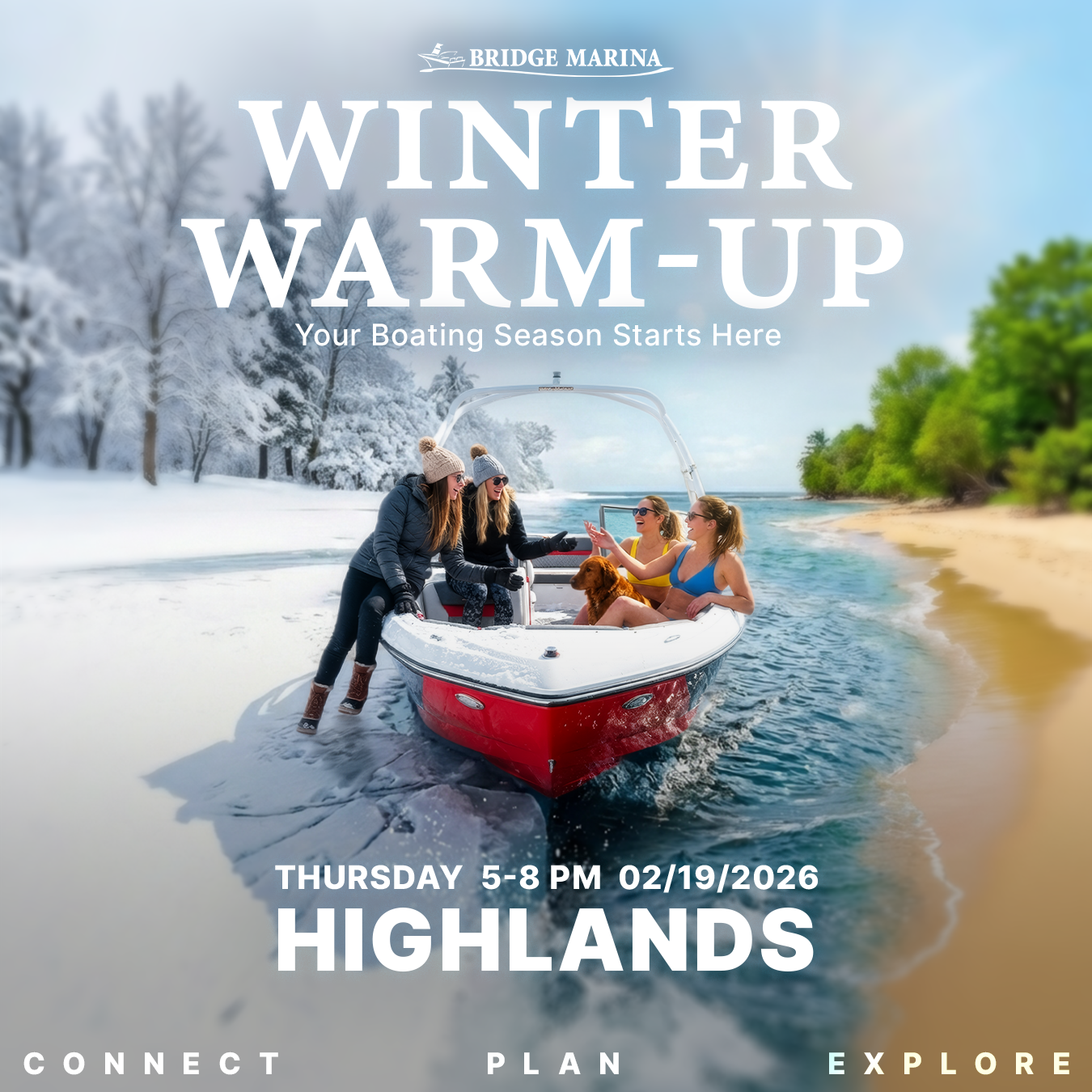 Bridge Marina Winter Warm-Up in Highlands | Bridge Marina