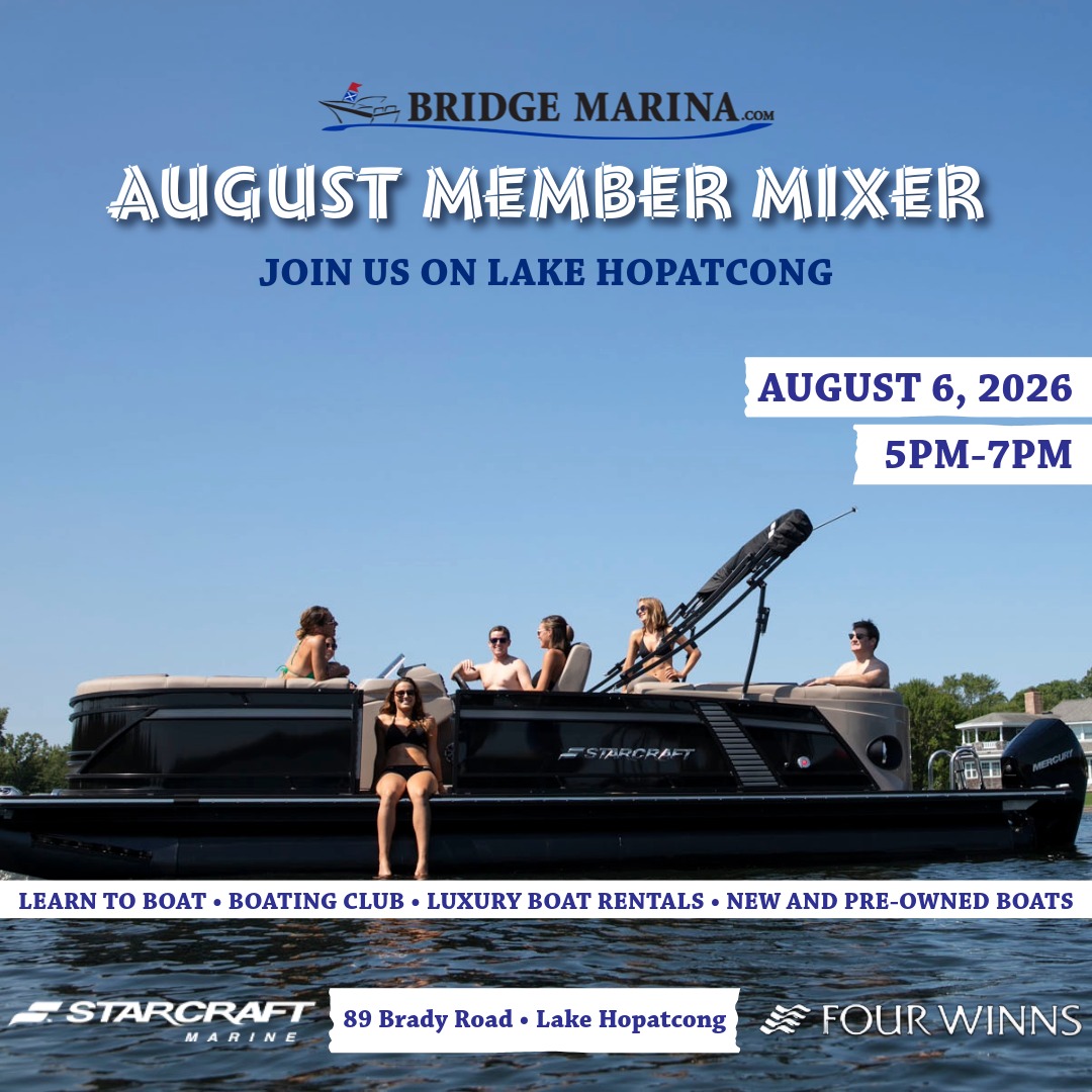 Bridge Marina Member Mixer on Lake Hopatcong: Thursday, 8/6 | Bridge Marina